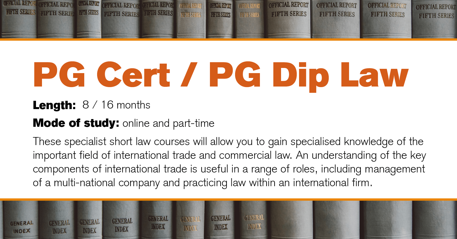 PG Dip International Business Law Online | Essex Online